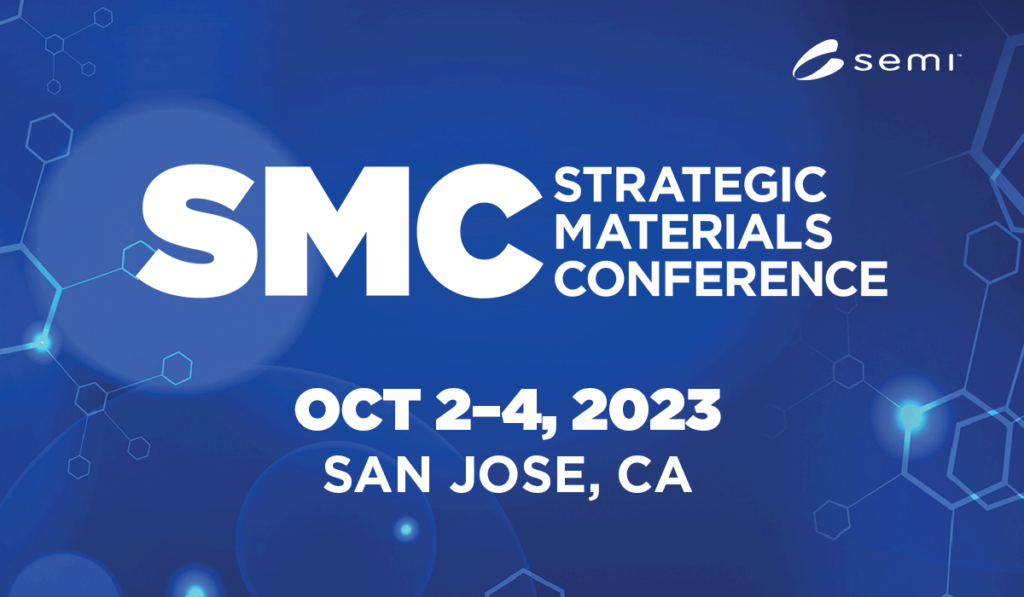 Strategic Materials Conference—SMC 2023 - 3D InCites